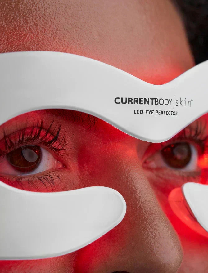 what does red light do for face